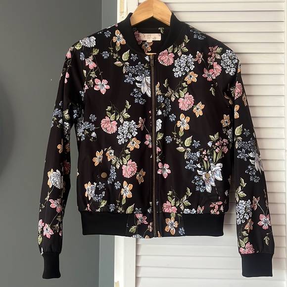 Hippie Rose | Jackets & Coats | Floral Bomber Jacket | Poshmark